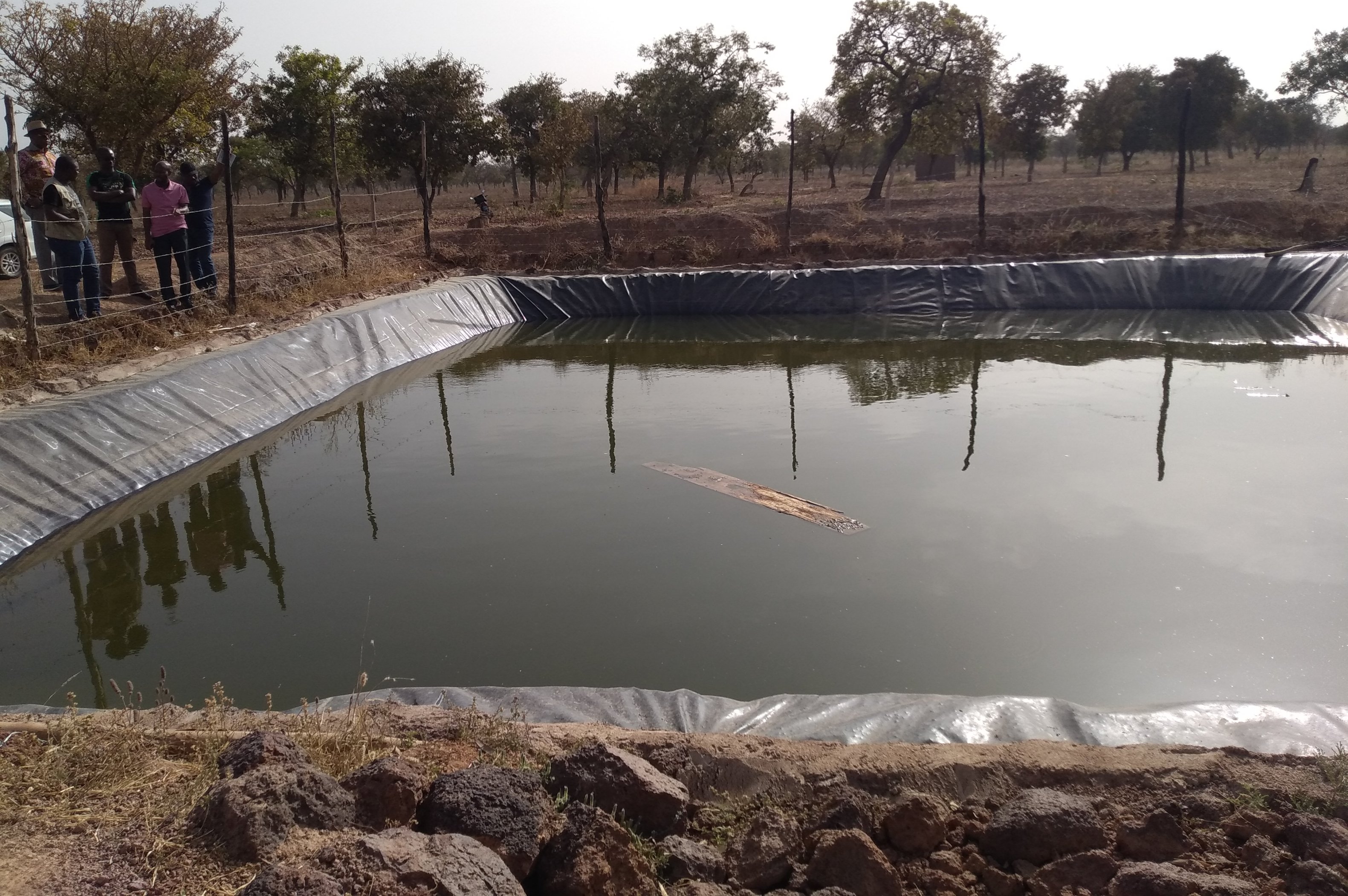 Un bassin de retenue d’eau à Boni – Projet d’Appui Régional à l ...